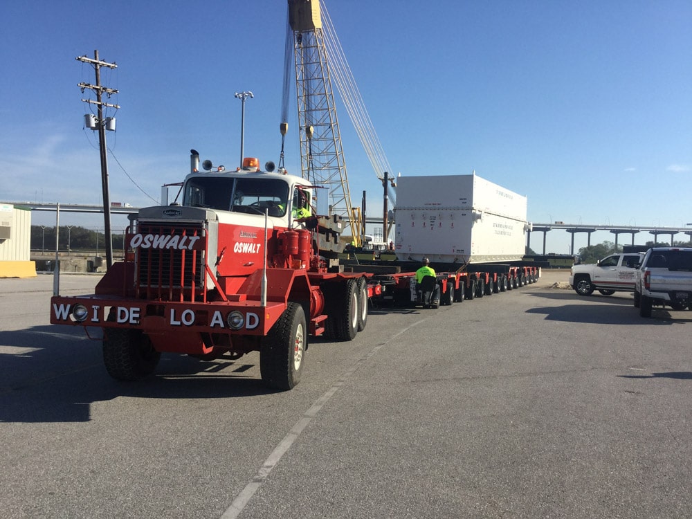 Hydraulic Platform Trailers - Heavy Hauling and Rigging, South Carolina ...